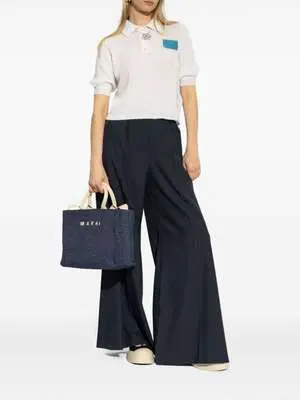 Marni Wide-leg Trousers - Blue