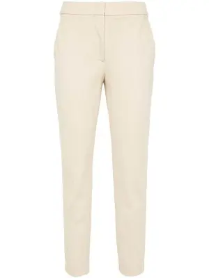 Max Mara Pegno Cropped Trousers - Neutrals