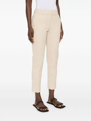 Max Mara Pegno Cropped Trousers - Neutrals