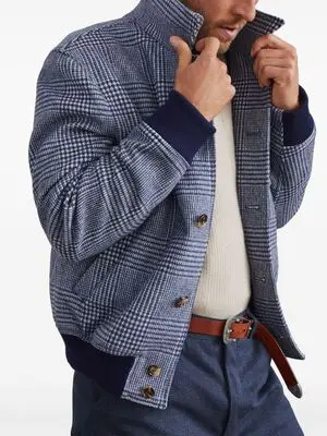 Brunello Cucinelli Checked Shirt Jacket