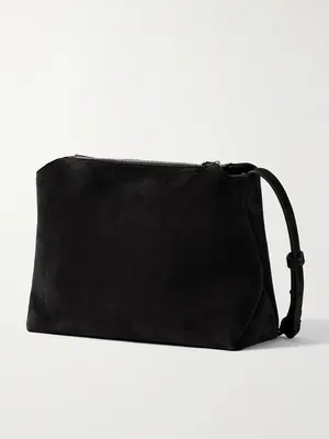 Khaite Lina Medium Suede Shoulder Bag