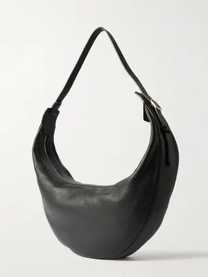 Khaite Augustina Textured-leather Shoulder Bag