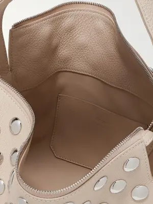 Khaite Elena Large Studded Shoulder Bag