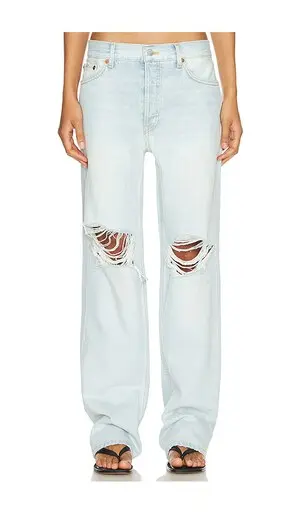 RE/DONE Loose Long Wide Leg Jeans