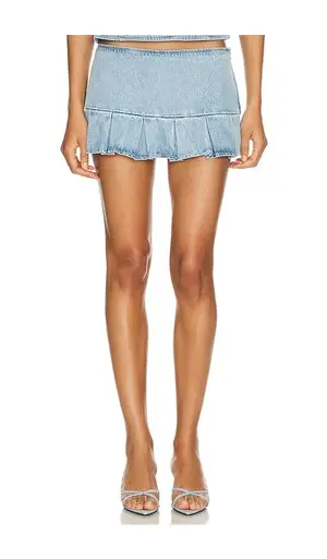 Lioness Miracle Mini Denim Skirt