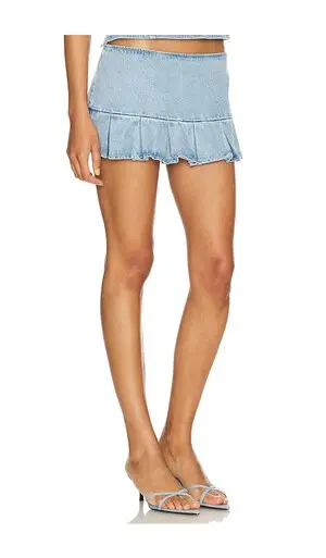 Lioness Miracle Mini Denim Skirt