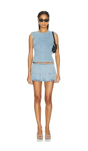 Lioness Miracle Mini Denim Skirt