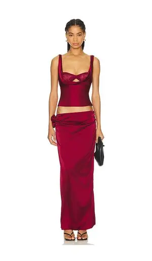 Lioness Delilah Top - Burgundy