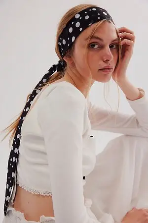 Free People Road Trip Headband - Polka Dot