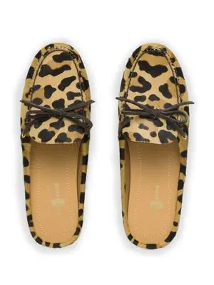 Car Shoe Leopard Print Slippers