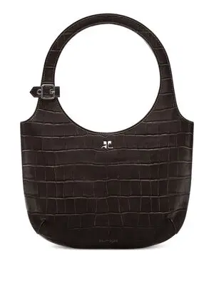 Courreges Croc Effect Bags For Women