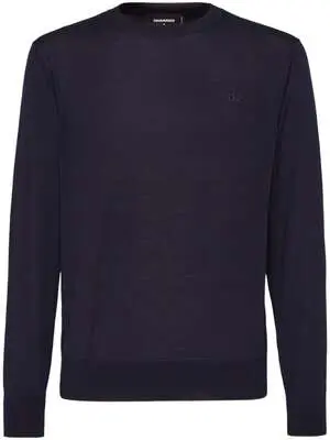 Dsquared2 Fine-knit Jumper - Blue