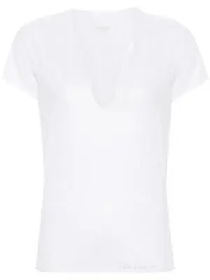 Zadig&Voltaire Rhinestone-embellished T-shirt - White