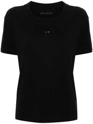 Zadig&Voltaire Marta Wings Appliqué T-shirt - Black