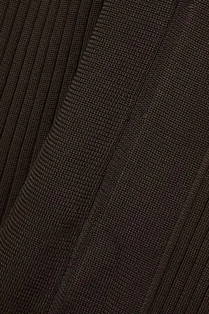 JIL SANDER Ribbed-knit Flared Pants