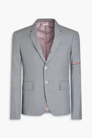 Thom Browne Wool-blend Blazer - Gray