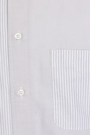 Thom Browne Striped Cotton Oxford Shirt