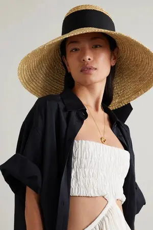 Eugenia Kim Mirabel Straw Sunhat - Neutrals