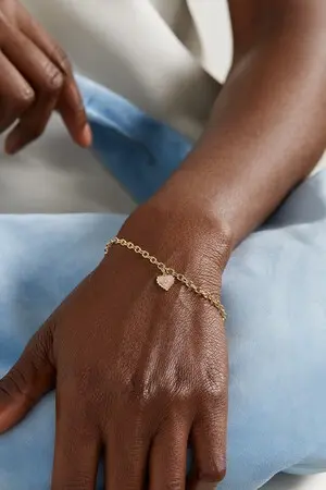 SYDNEY EVAN 14-karat Enamel And Diamond Bracelet