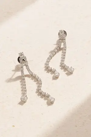 ANITA KO Diamond Dangle Earrings