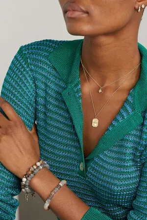 SYDNEY EVAN Icon Diamond And 14-karat Necklace