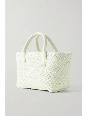Bottega Veneta Cabat Mini Intrecciato Leather Tote
