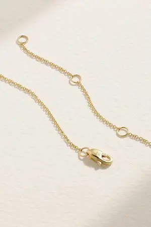 ROXANNE FIRST 14-karat Gold Sapphire Heart Necklace