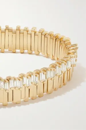 SUZANNE KALAN 18-karat Diamond Bracelet
