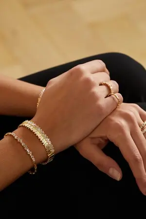 SUZANNE KALAN 18-karat Diamond Bracelet