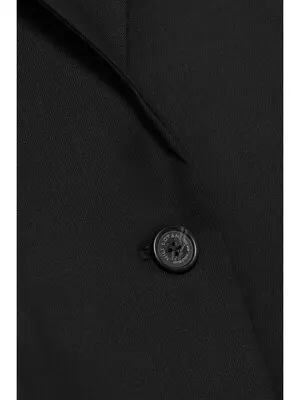 NILI LOTAN Diane Stretch-wool Twill Blazer - Black