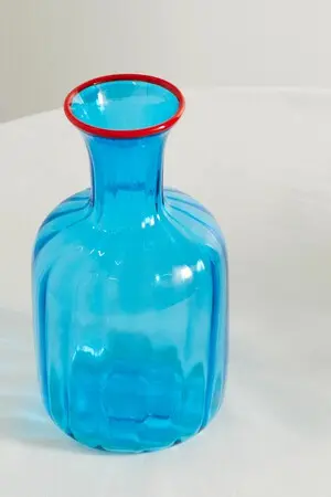 La DoubleJ Murano Glass Carafe - Blue