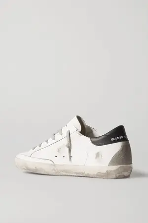 GOLDEN GOOSE Superstar Distressed Leather Sneakers
