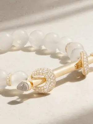 ANANYA Chakra 18-karat Multi-stone Bracelet - Gold