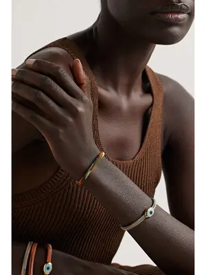 OLE LYNGGAARD COPENHAGEN Life 18-karat And Rope Bracelet