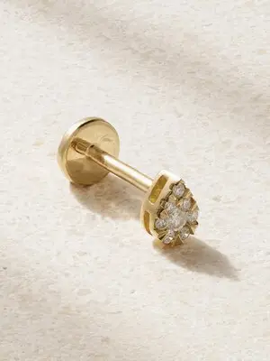 PERSEE 18-karat Diamond Earring - Gold
