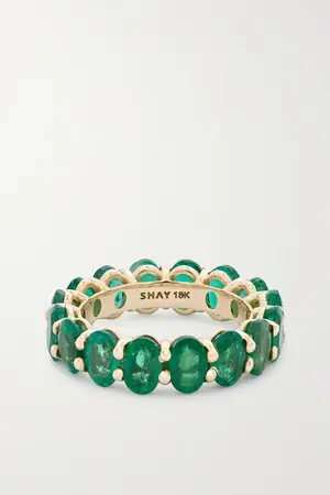 Shay 18-karat Emerald Ring - Gold
