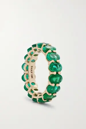 Shay 18-karat Emerald Ring