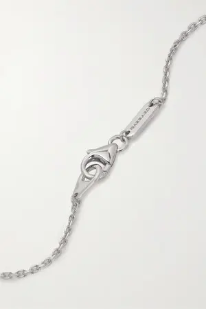 GARRARD Fanfare Symphony 18-karat White Multi-stone Pendant Necklace