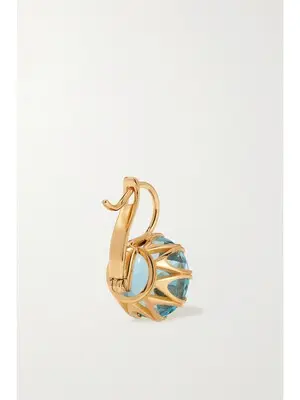Ileana Makri Crown Topaz & 18-karat Earrings