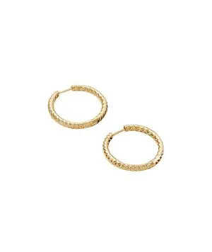 ANITA KO Zoe 18-karat Hoop Earrings - Gold
