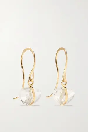 MELISSA JOY MANNING 14-karat Recycled Moonstone Drop Earrings - Gold