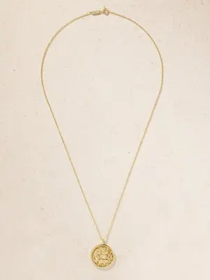 JENNIFER MEYER Good Luck 18-karat Diamond Necklace - Gold