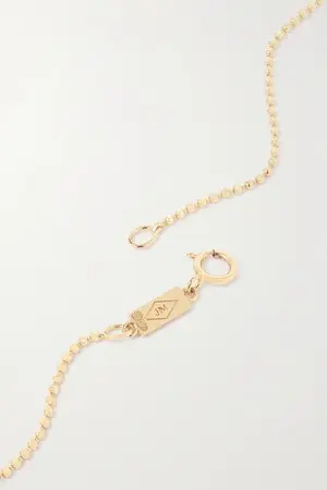 JENNIFER MEYER Good Luck 18-karat Diamond Necklace - Gold