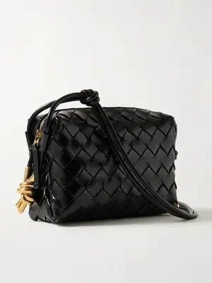 Bottega Veneta Loop Mini Intrecciato Leather Bag