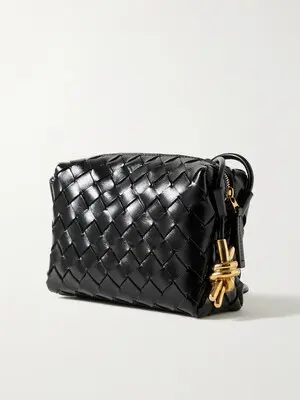 Bottega Veneta Loop Mini Intrecciato Leather Bag