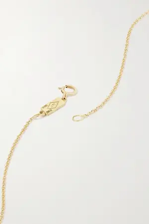 JENNIFER MEYER Hammered 18-karat Heart Necklace - Gold