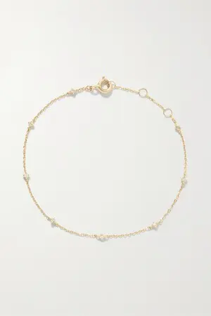 STONE AND STRAND 10-karat Diamond Bracelet - Gold