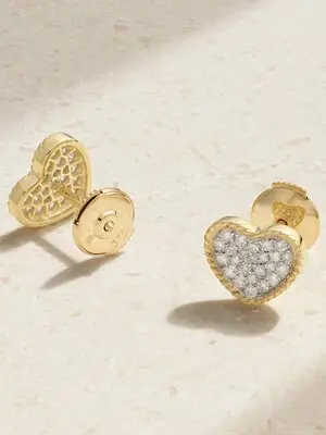 Yvonne Léon 9-karat Diamond Earrings