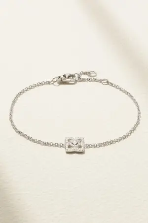 De Beers Enchanted Lotus Diamond Bracelet - Gold