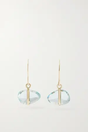 MELISSA JOY MANNING 14-karat Recycled Topaz Drop Earrings - Gold